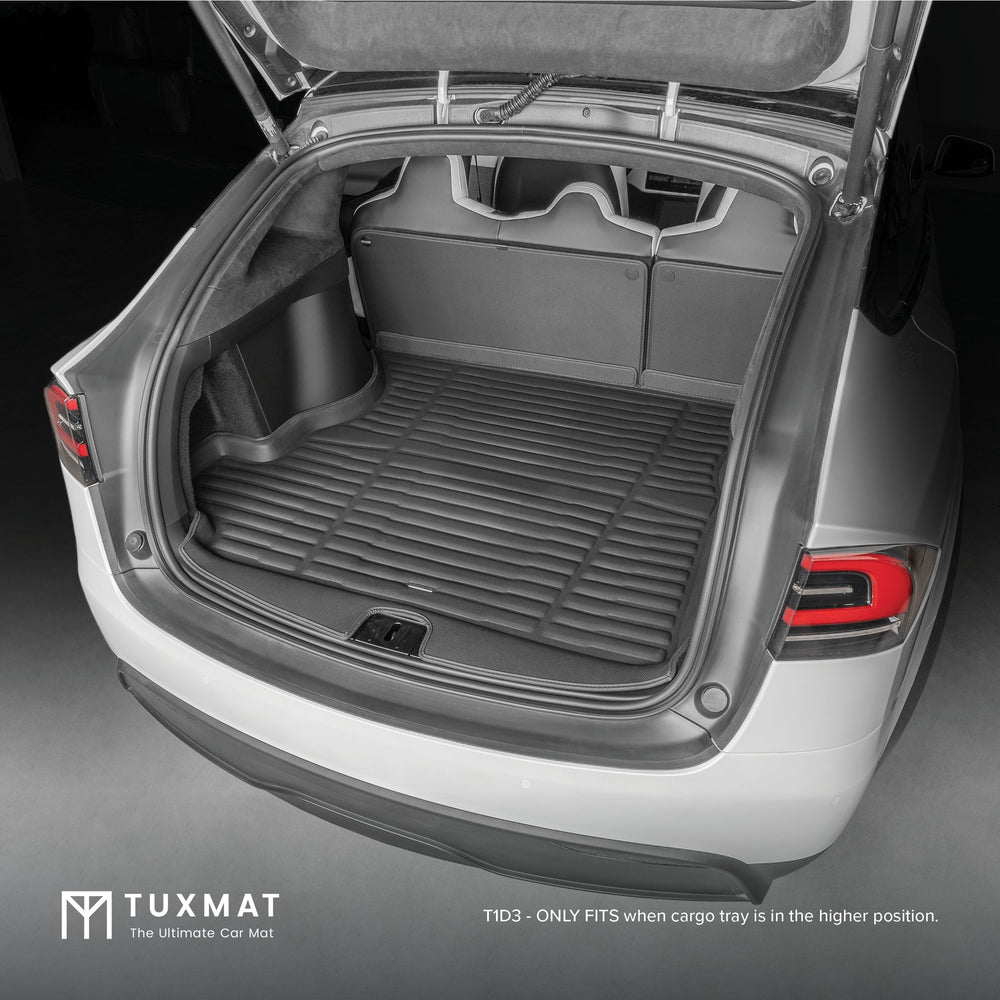 TuxMat SuperTrunk Mat with Seatback Protection | Tesla Model X (2022-2 ...