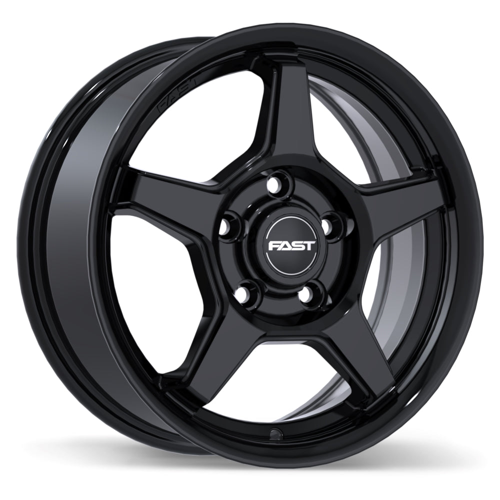 Fast Wheels FLAIR Alloy Wheel (Gloss Black) — 15", 16", 17" - MazdaShop ...