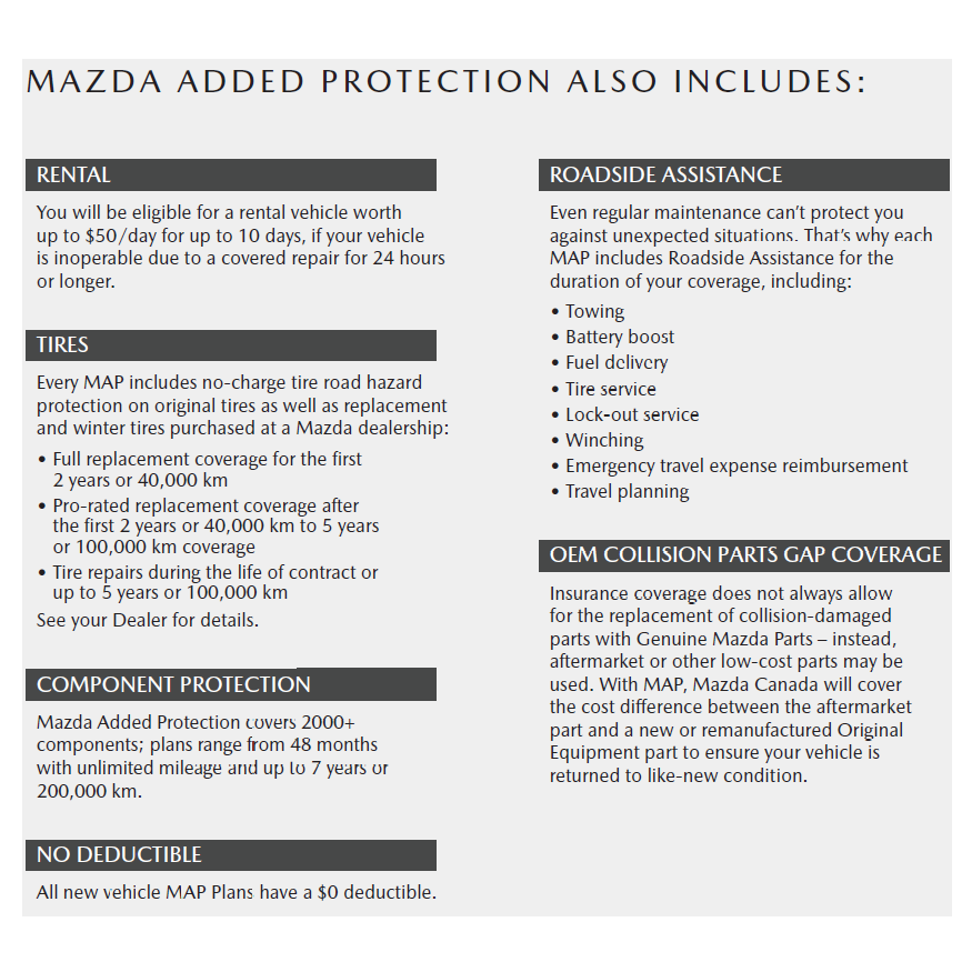 Mazda Added Protection - Mazda Shop | Genuine Mazda Parts and ...
