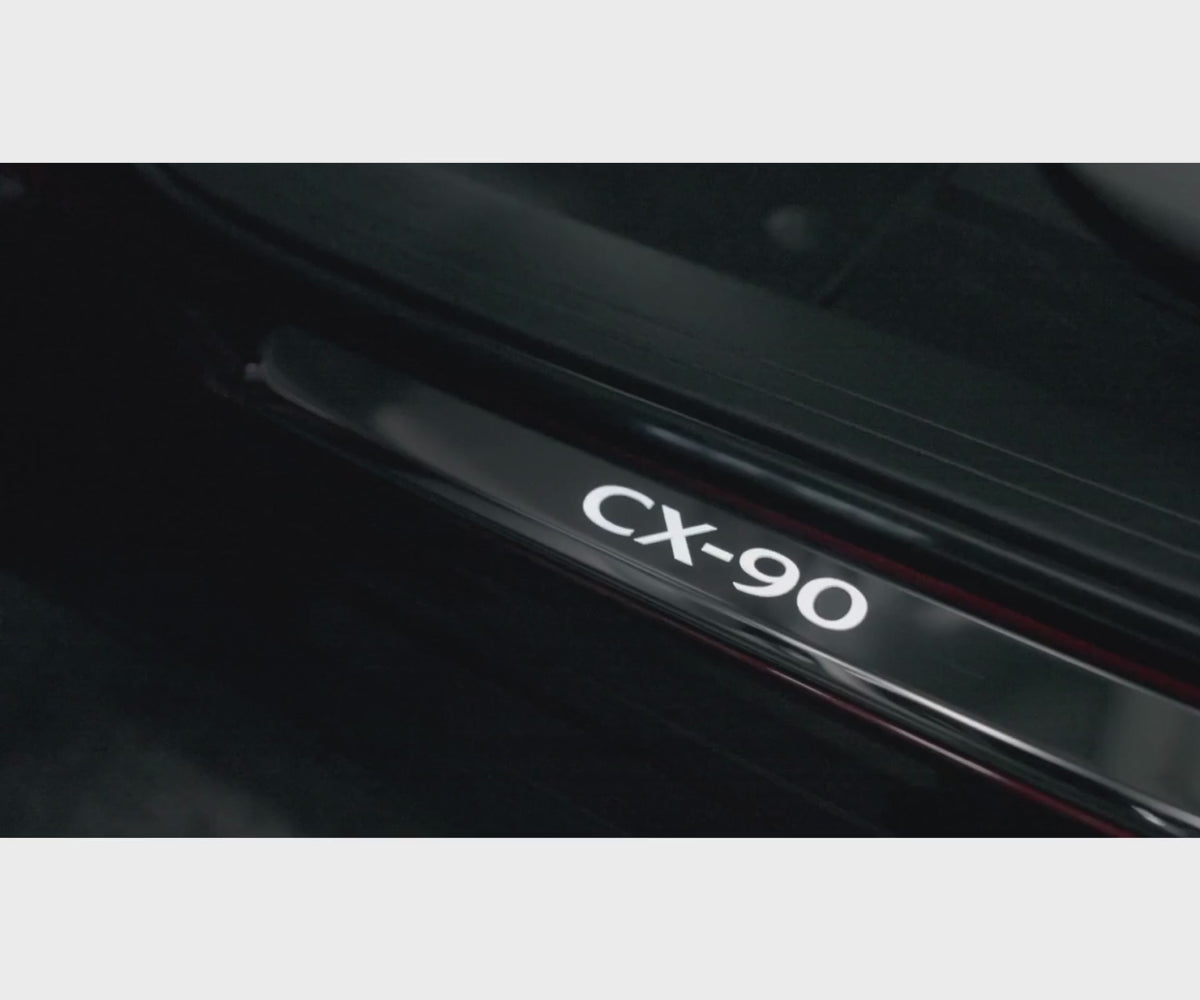 Door Sill Trim Plates (Illuminated) | Mazda CX-90 (2024-2025) - Mazda ...