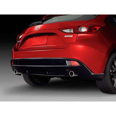 Aero Kit - Rear Diffuser (Brilliant Black) | Mazda3 Hatchback (2014-20 ...