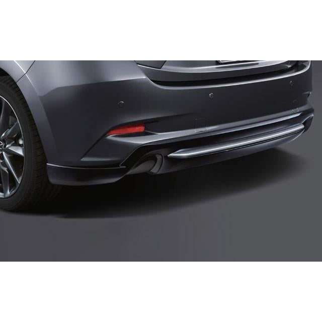 Aero Kit - Rear Diffuser (Jet Black & Silver) | Mazda3 Hatchback (2017 ...