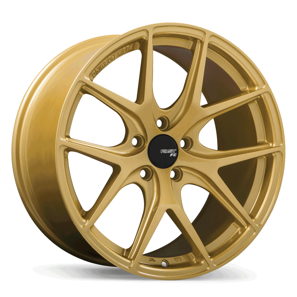 Fast Wheels FC04 Alloy Wheel (Gold) — 17", 18" - MazdaShop | Genuine ...