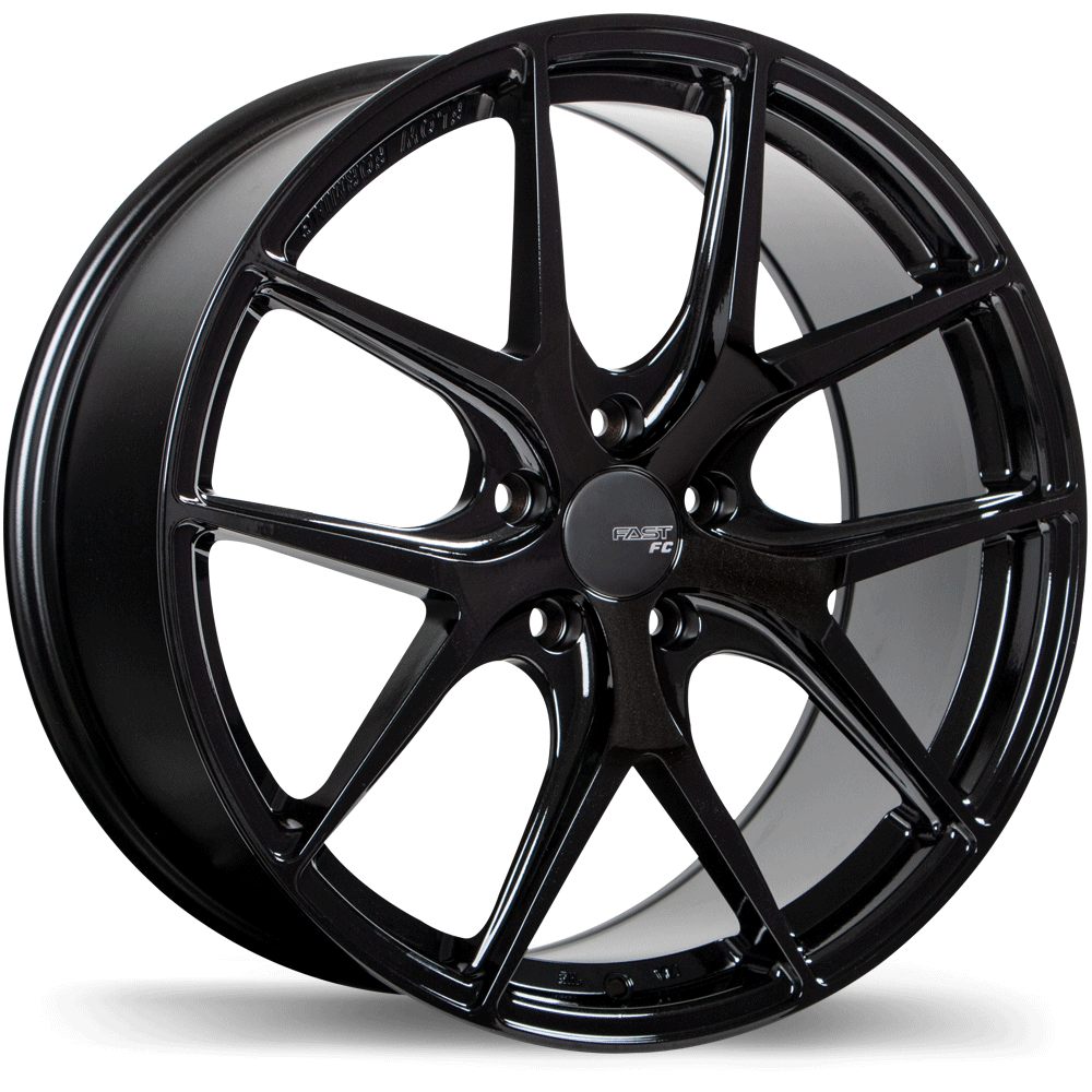 Fast Wheels FC04 Alloy Wheel (Metallic Black) — 17", 18", 19", 20 ...