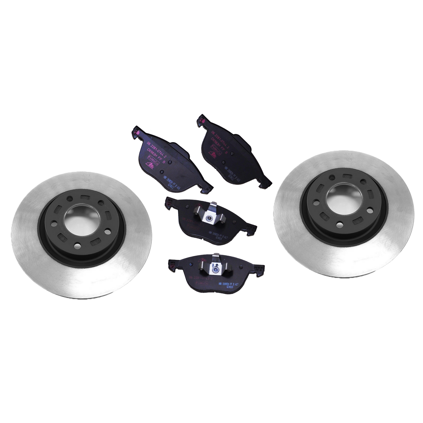 Brake Package, Front: Pads, Rotors & Attachment Kit | Mazda CX-5 (2017 ...